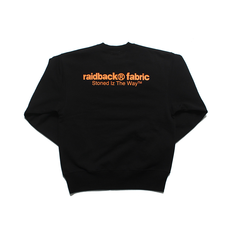 EMBROIDERY ARCH CREWNECK｜RAIDBACK FABRIC｜STADIUM ONLINE SHOP