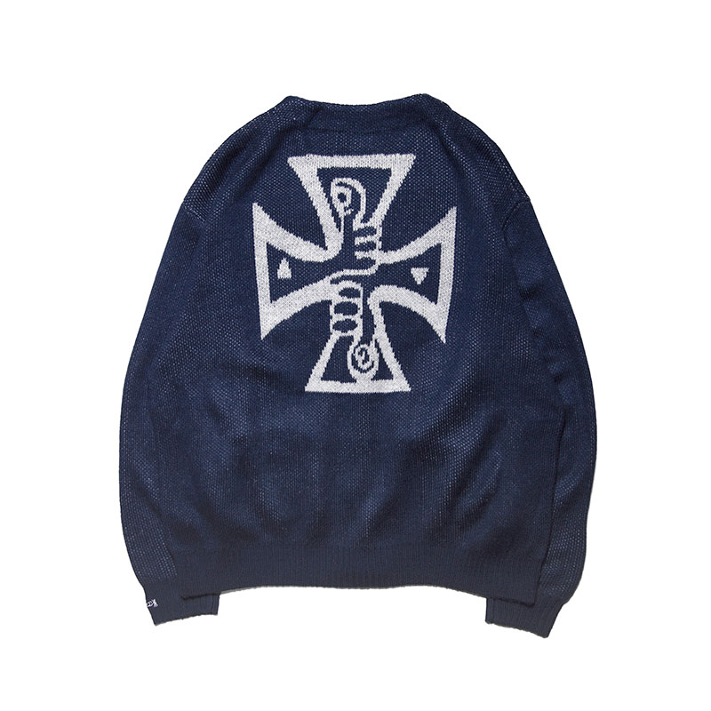 GOOD BAD CROSS CARDIGAN｜HAIGHT｜STADIUM ONLINE SHOP